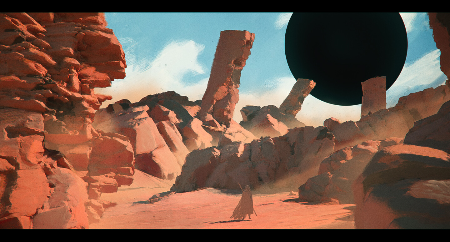 ArtStation - BLACK SUN LANDSCAPES
