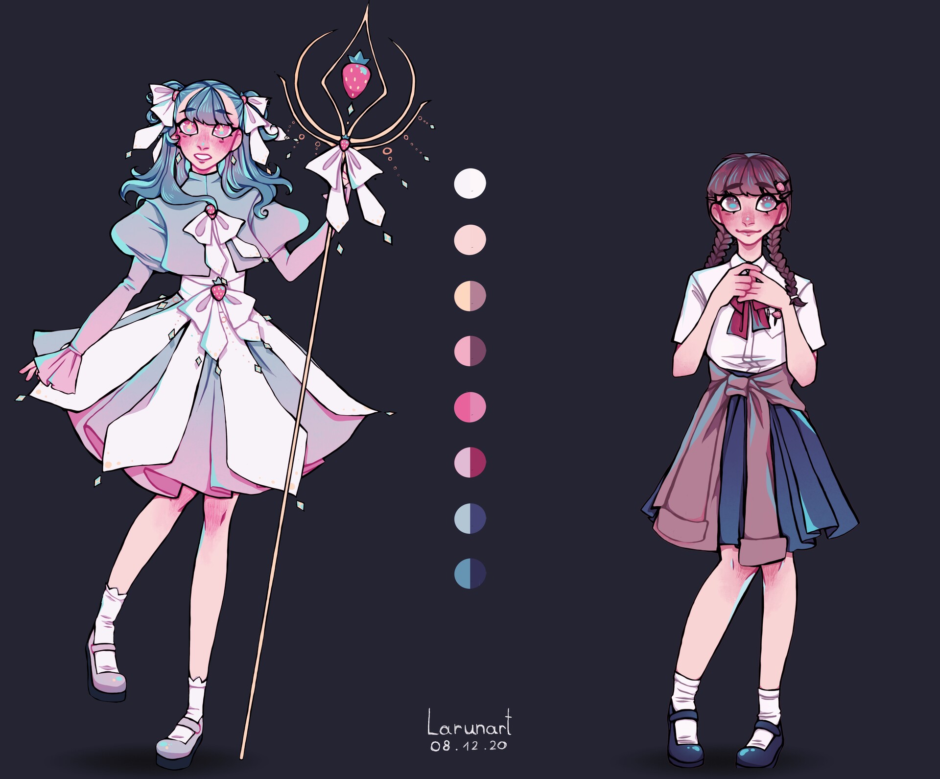 ArtStation - Magical Girl - Commissioned