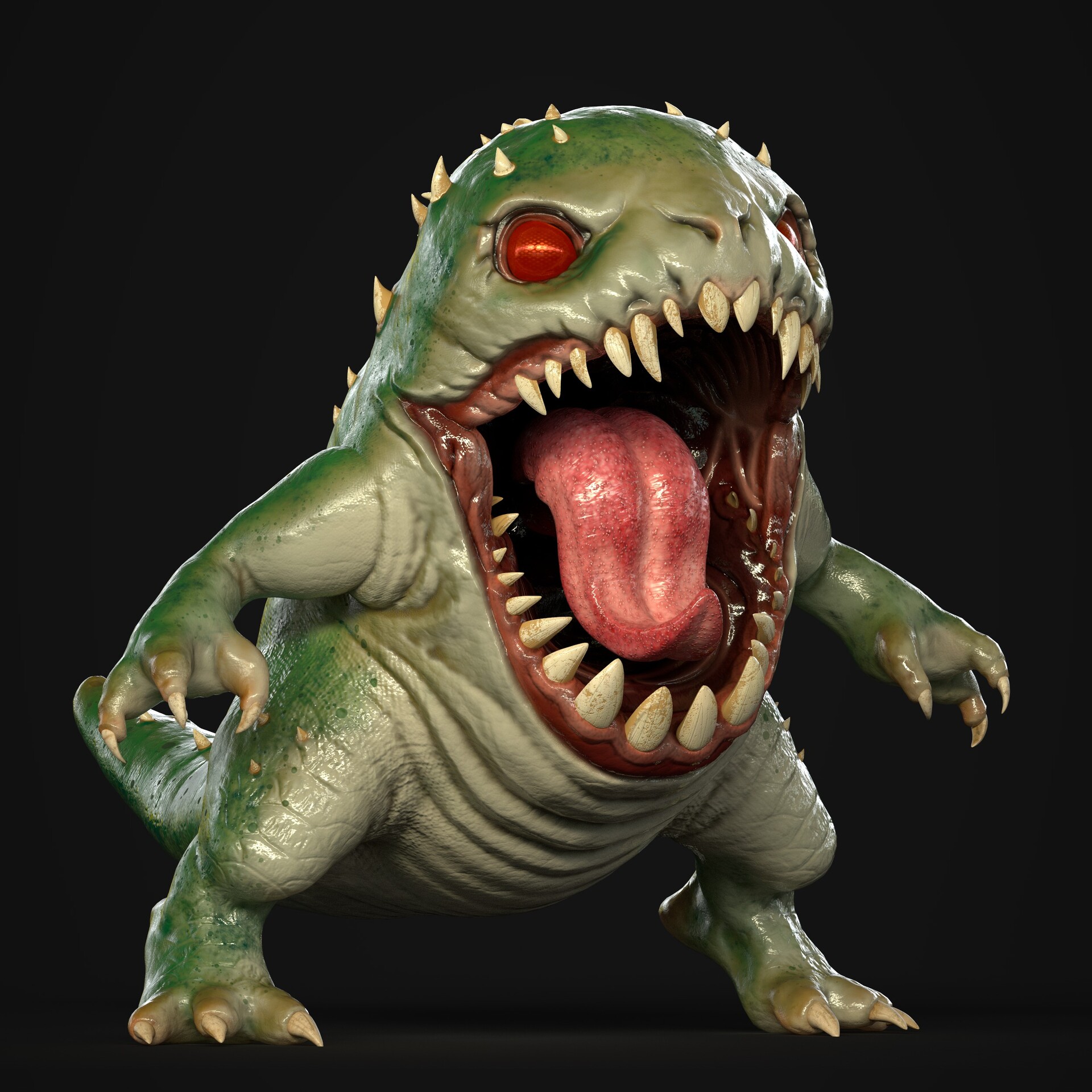 ArtStation - A little monster