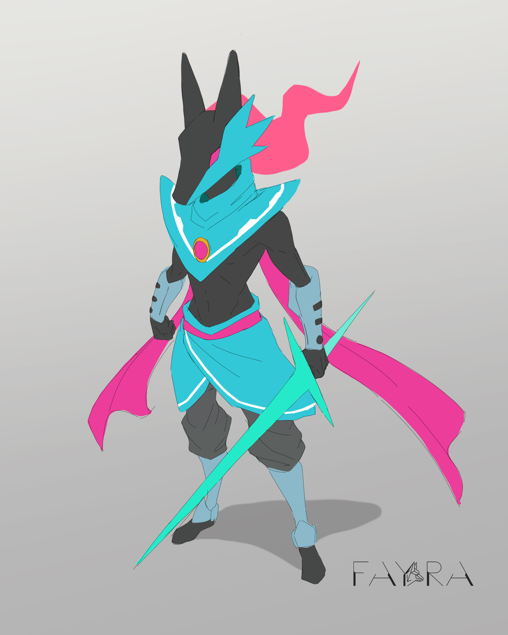 ArtStation - Swordsman Concept