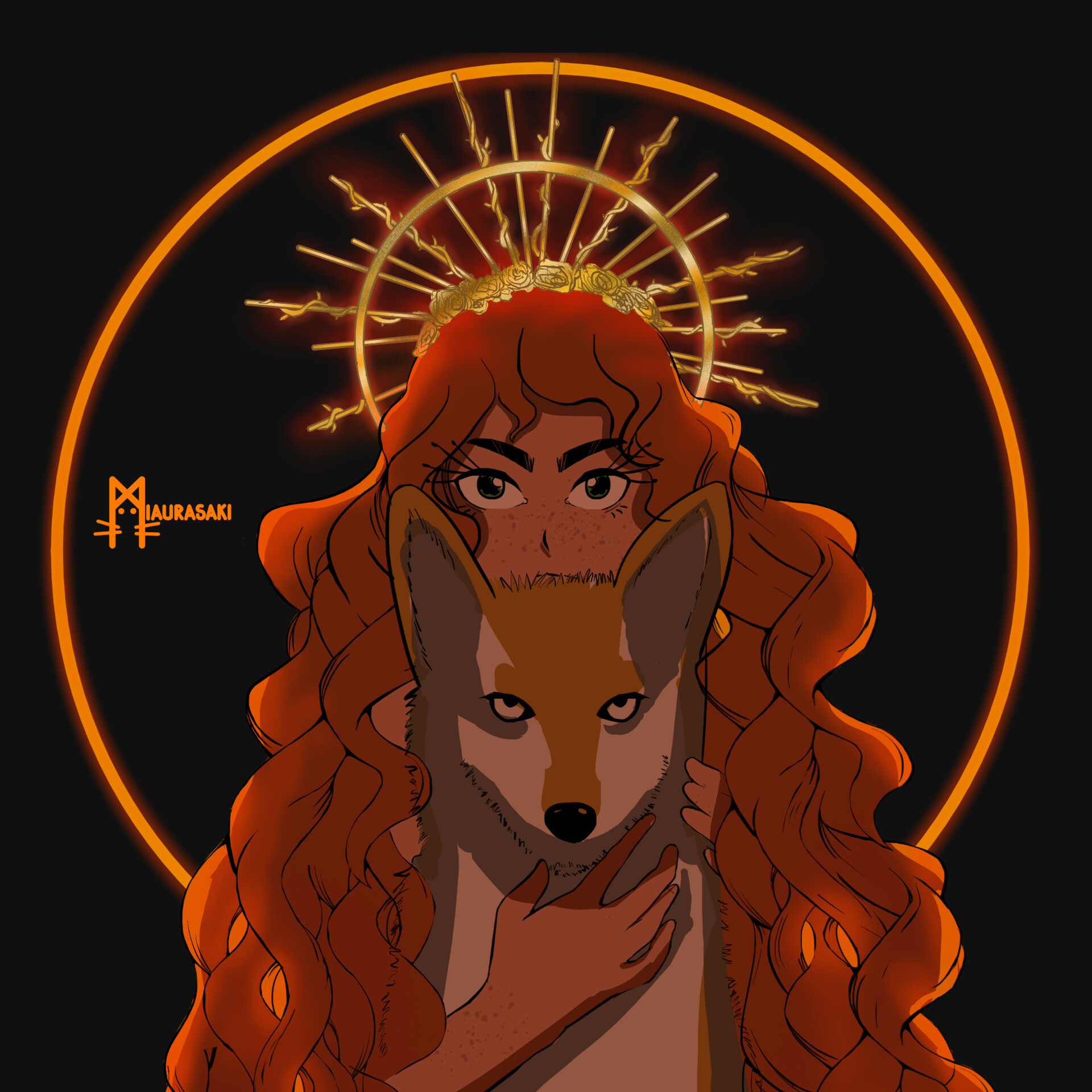 ArtStation - Coyote goddess