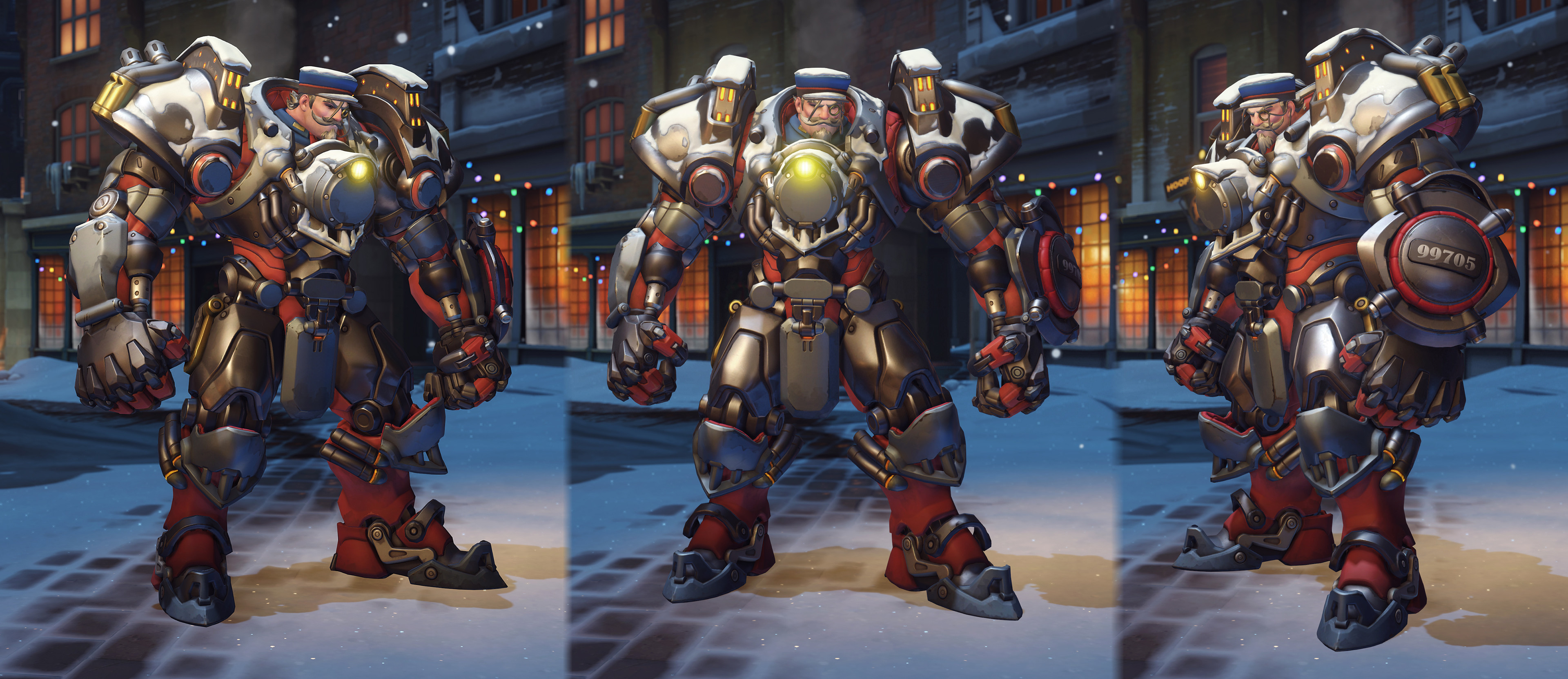 Viktor Grytsenko - Overwatch - Reinhardt 'Conductor' Legendary Skin
