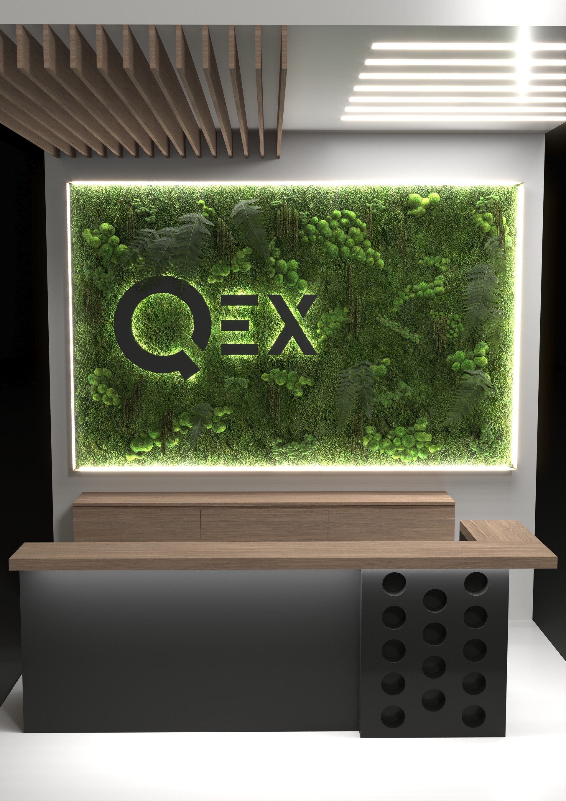 ArtStation - Reception desk design