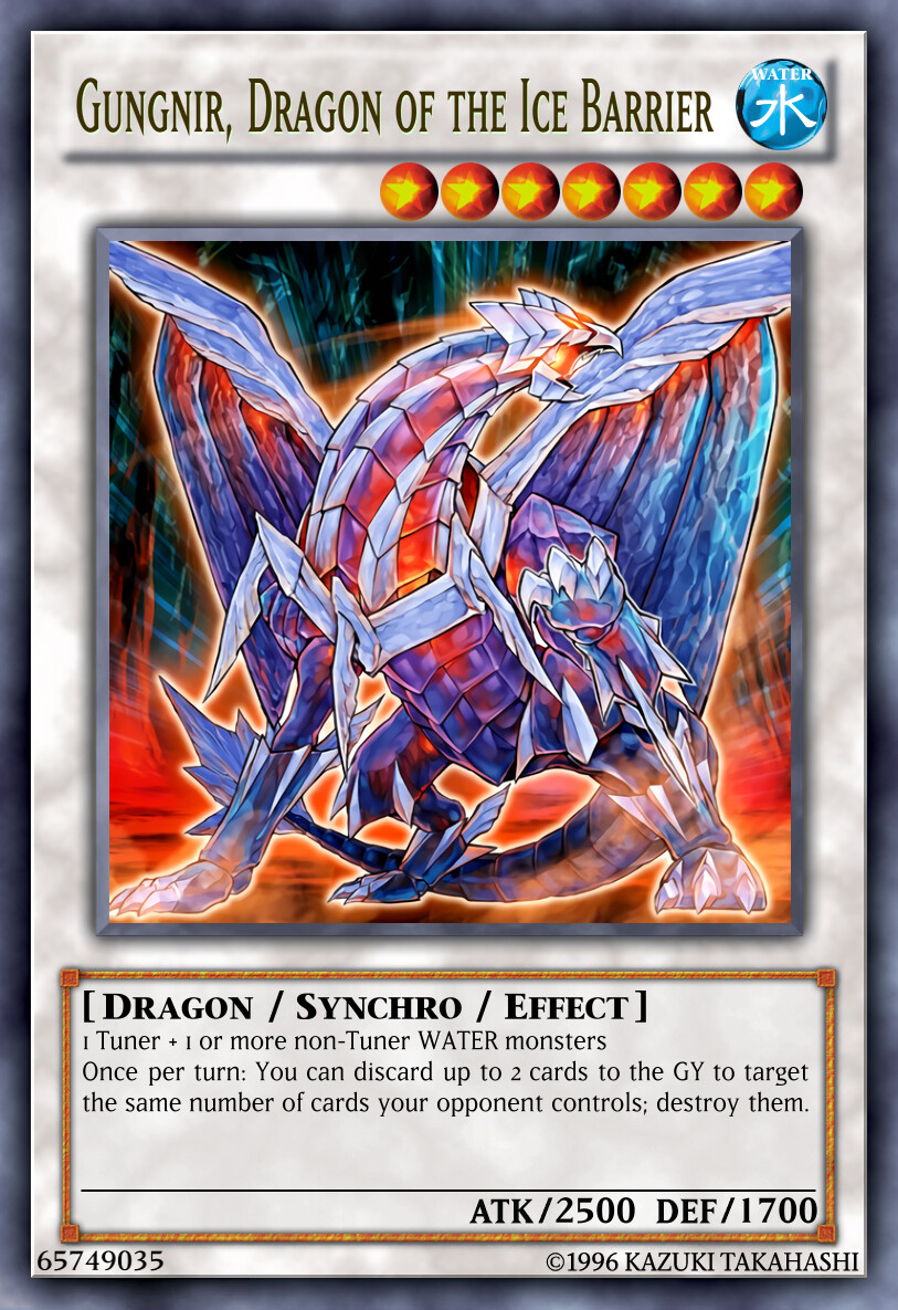 ArtStation - Gungnir, Dragon of the Ice Barrier