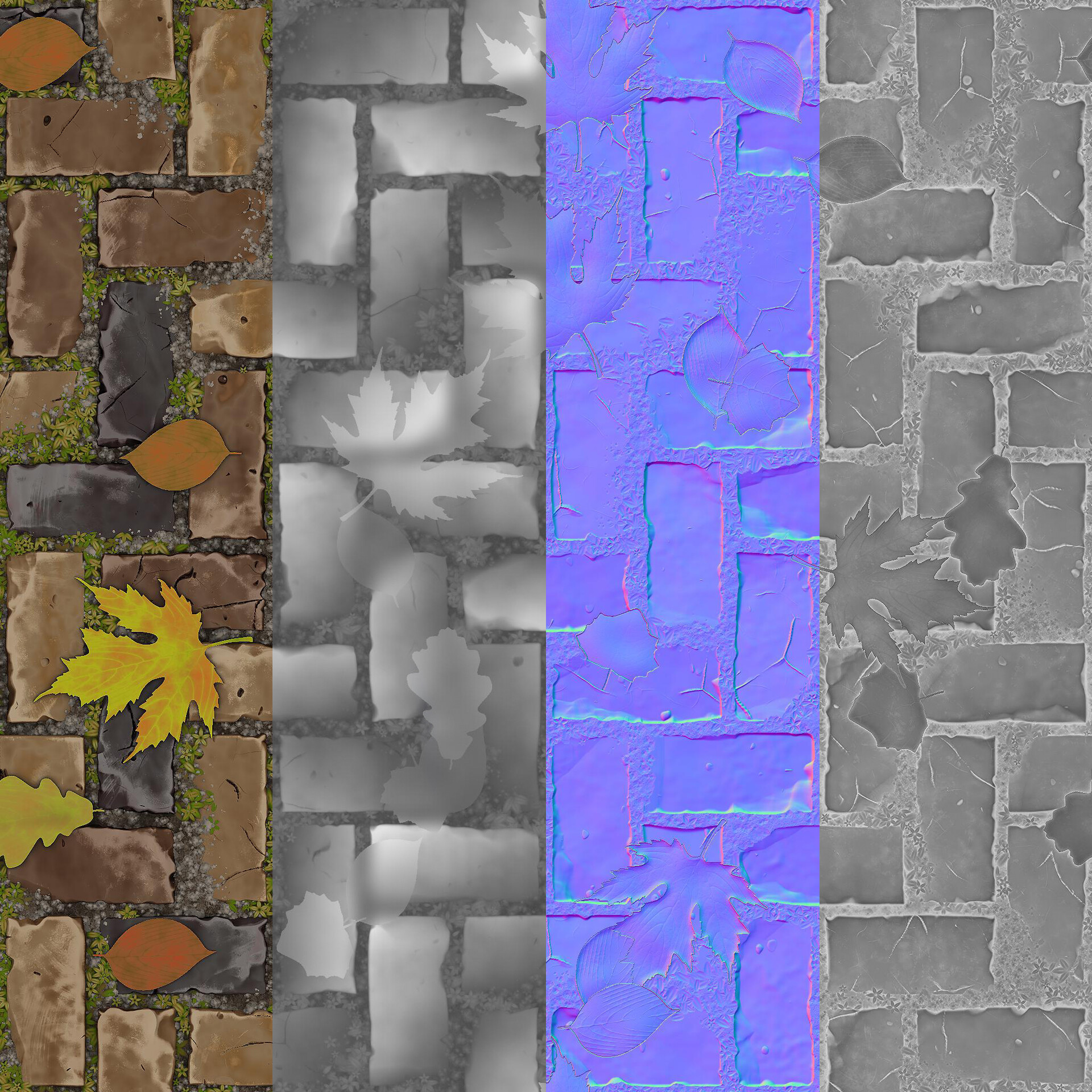 Artem Sibirkin - Stylised cobblestone