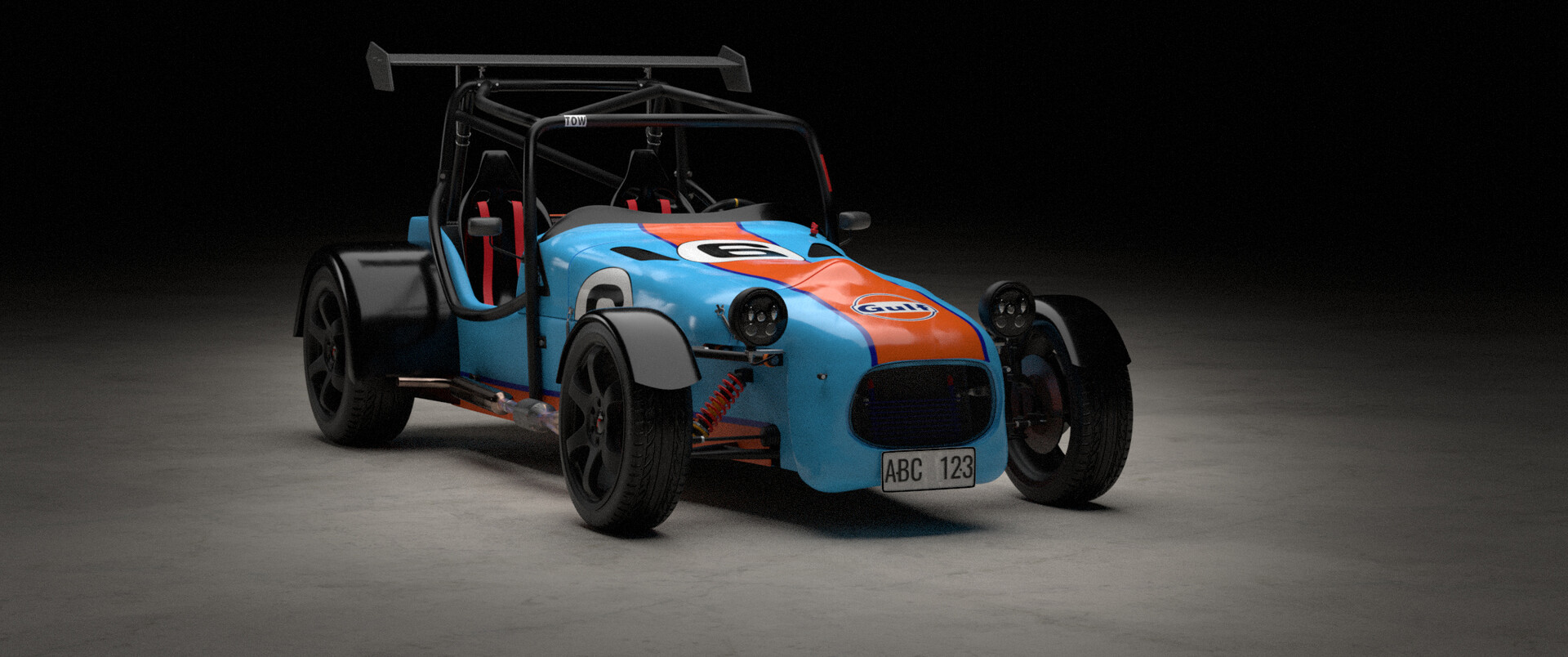 ArtStation - Tiger R6 kit car