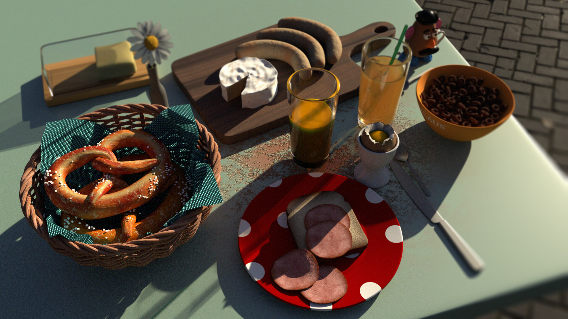 ArtStation - German Breakfast