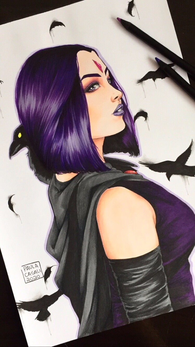 ArtStation - Raven ( Teen Titans)