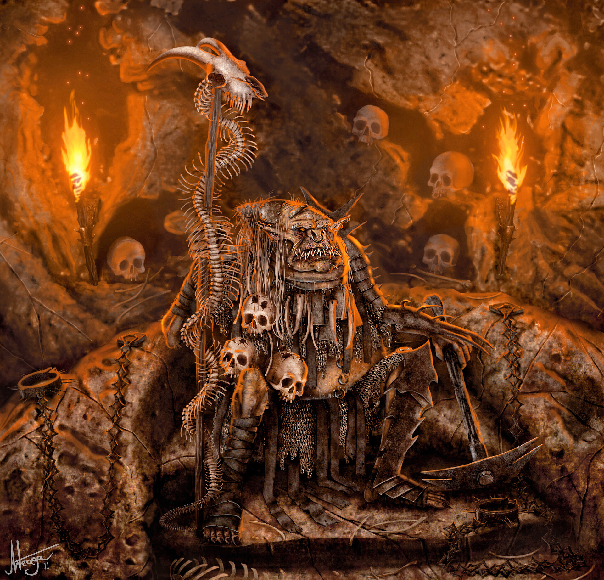 ArtStation - The Great Goblin, José L. Serrano Silva