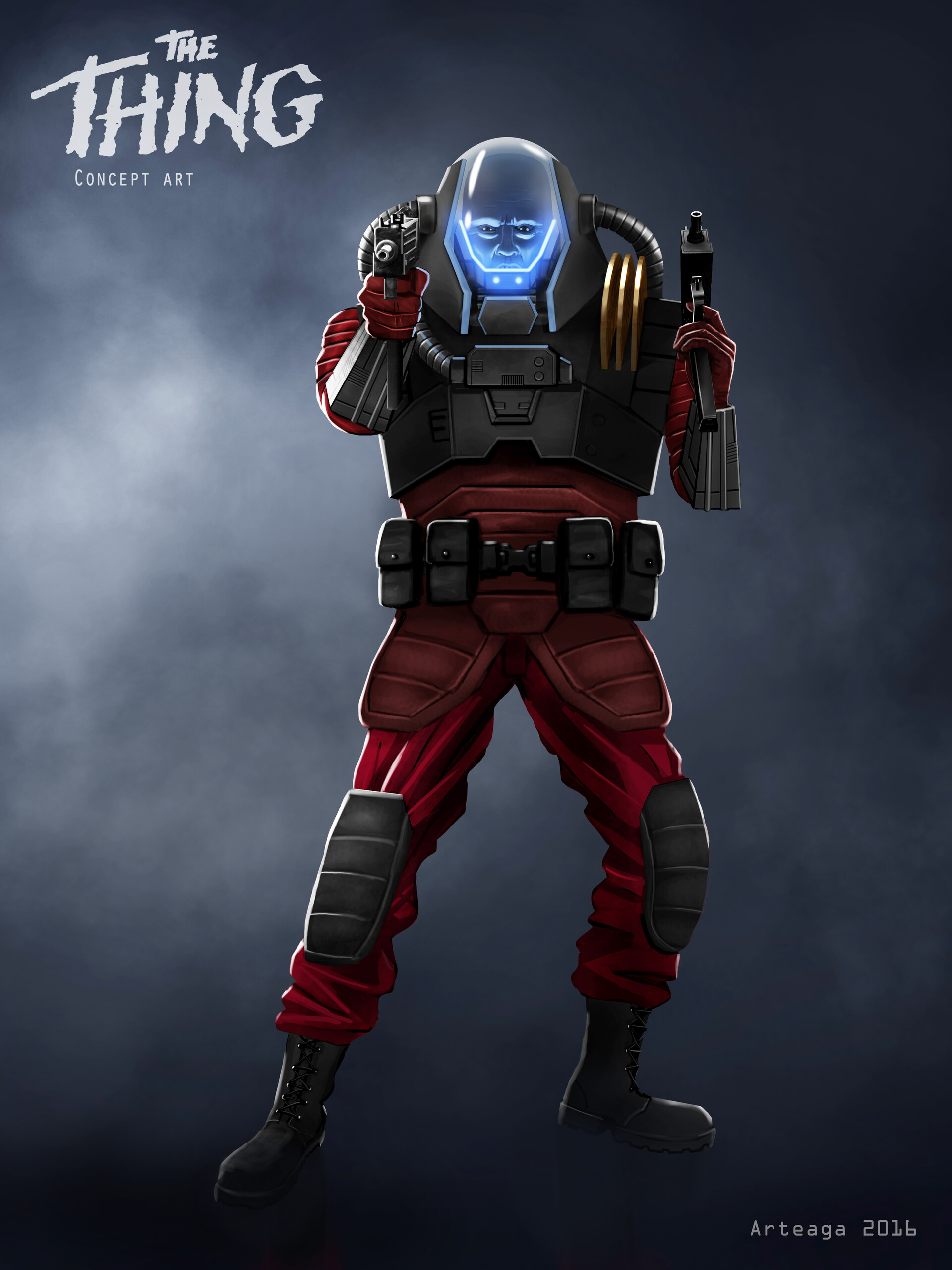 ArtStation - Gen Inc Alpha Spectre Captain