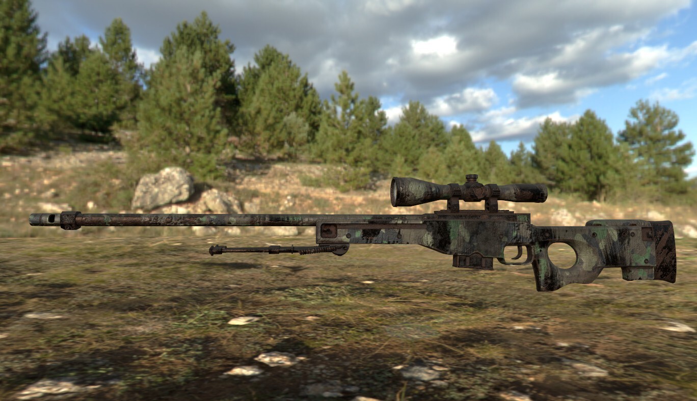 ArtStation - awm gun