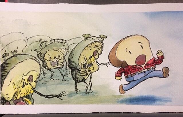 ArtStation - ZOMBIE TOAST