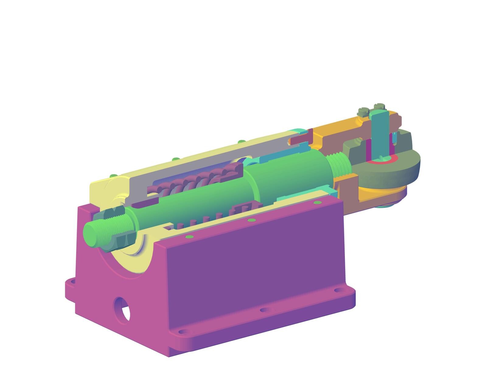 ArtStation - Roller shock absorber (damper)