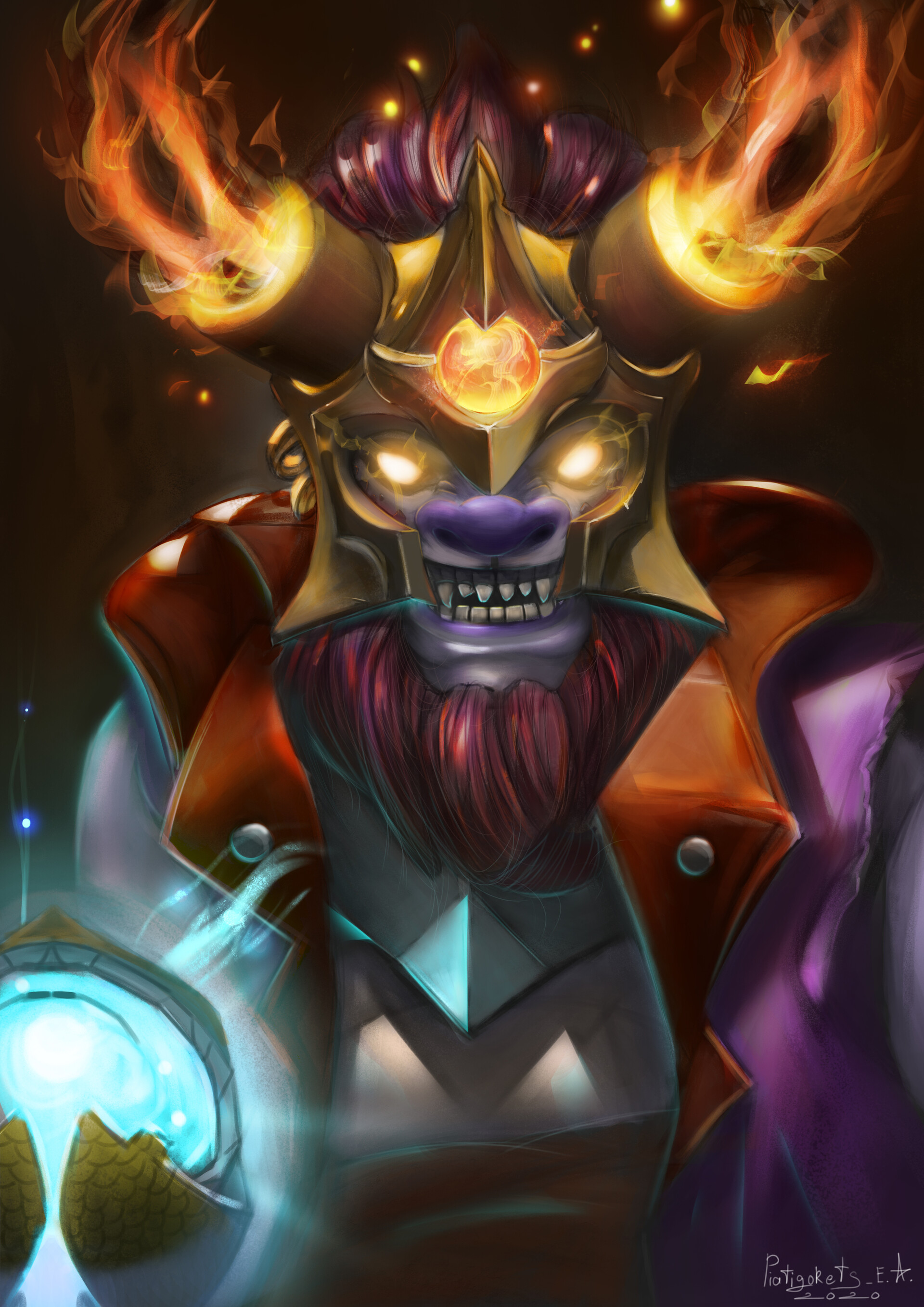 ArtStation - Lion Dota 2