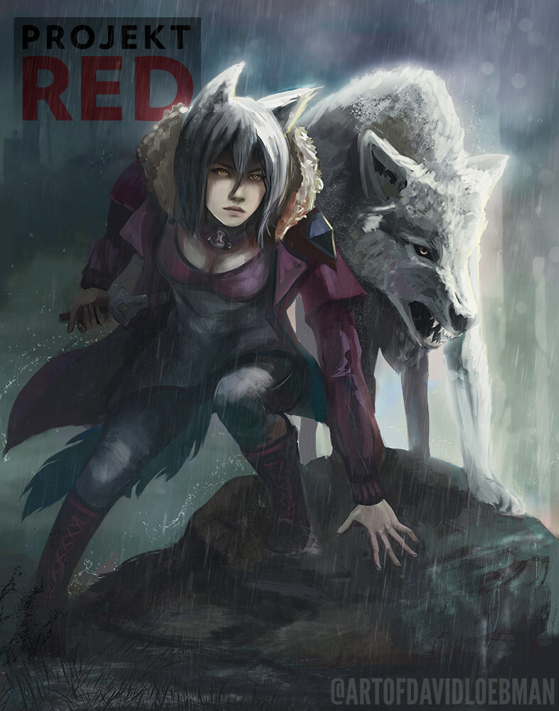 ArtStation - Projekt Red | Arknights Fan Art