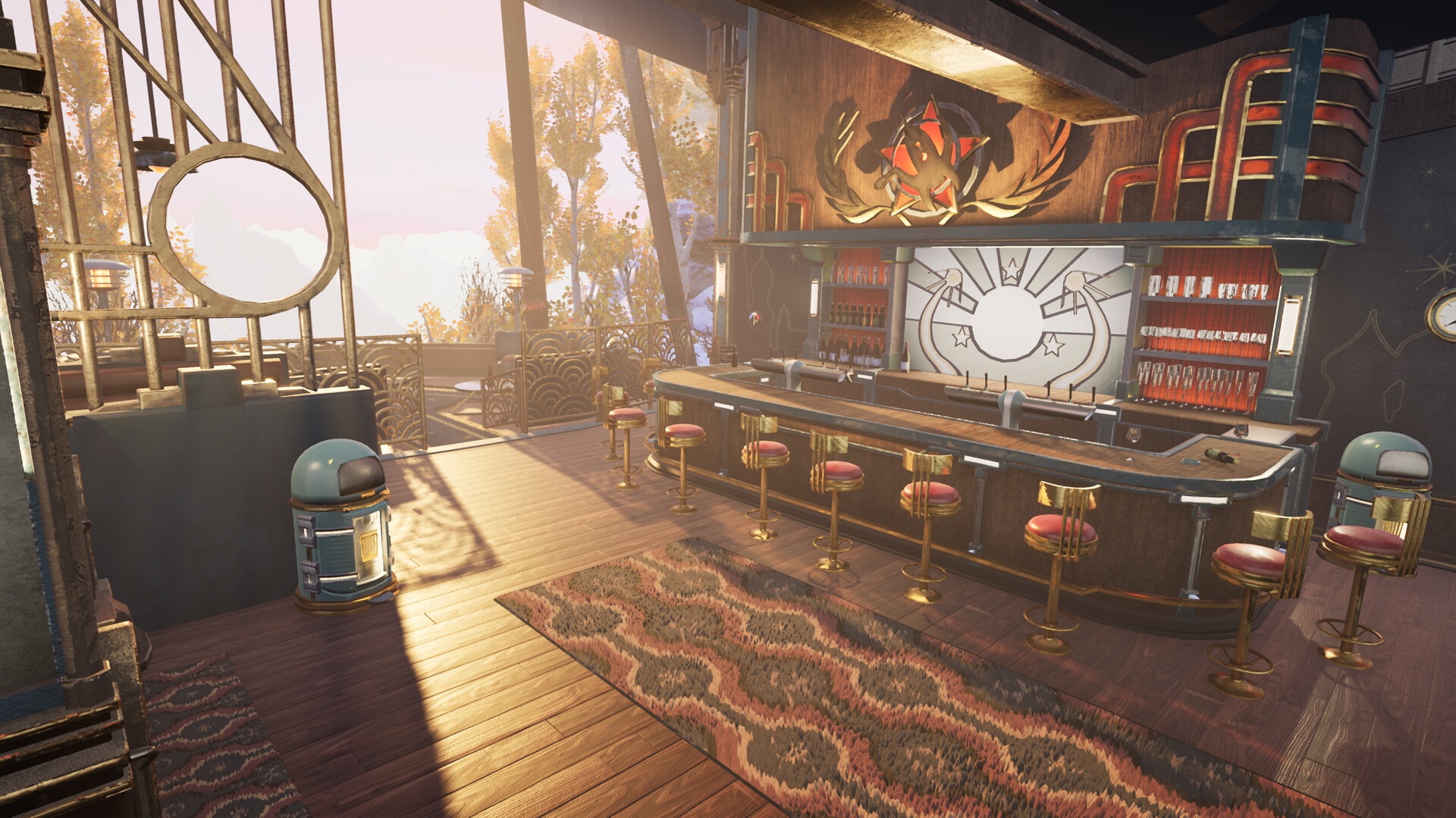 ArtStation - Russian Through Time: Laika's Bar