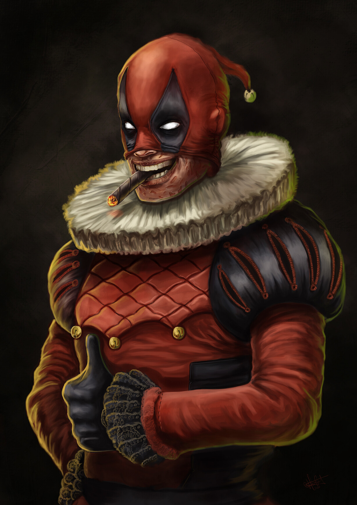 ArtStation - Deadpool the Jester