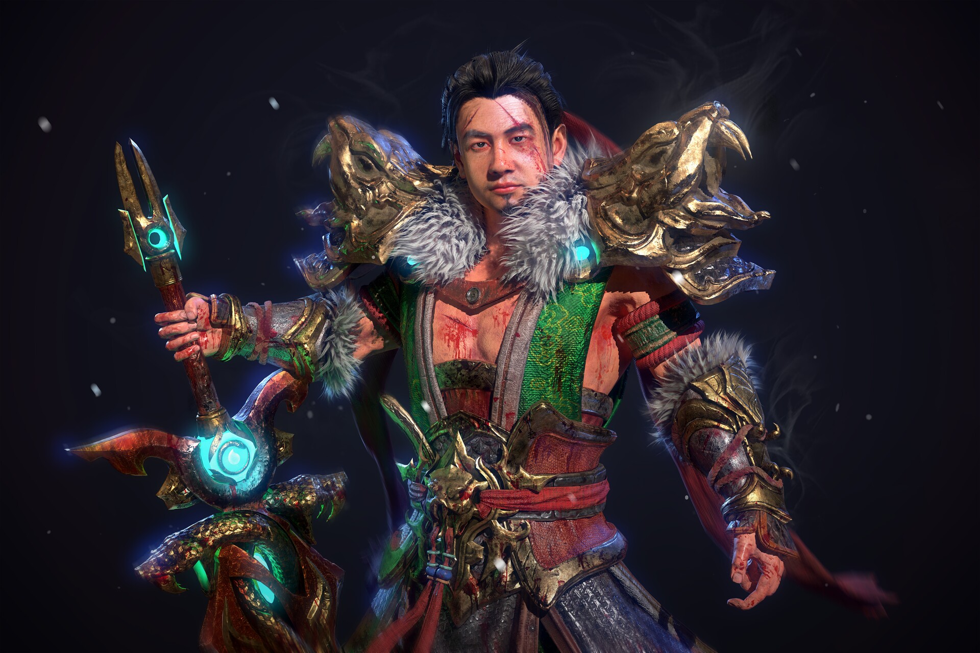 ArtStation - Nguyen Duc Chi - Dynasty Warrior flashback