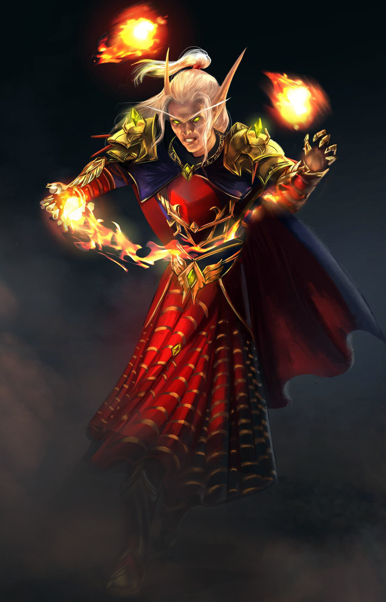 Blood elf Mage : r/ImaginaryAzeroth