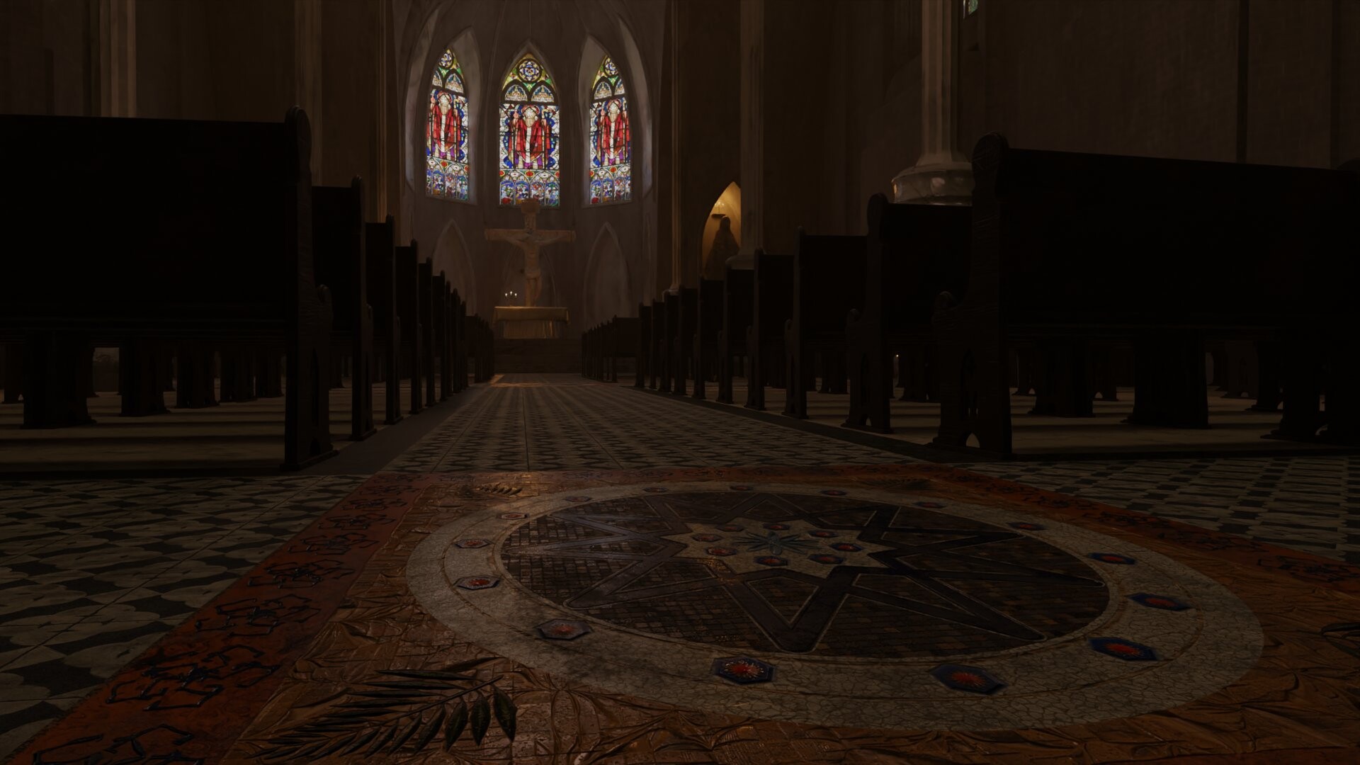 ArtStation - Deserted church