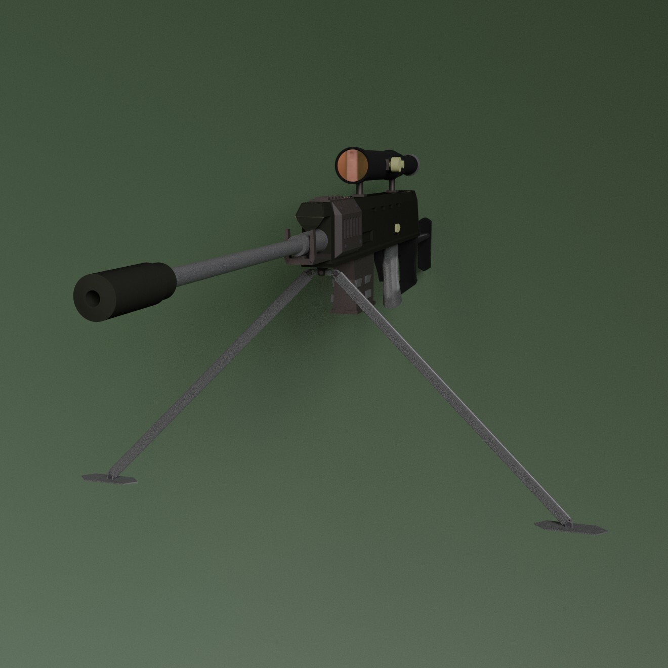 ArtStation - Sniper rifle