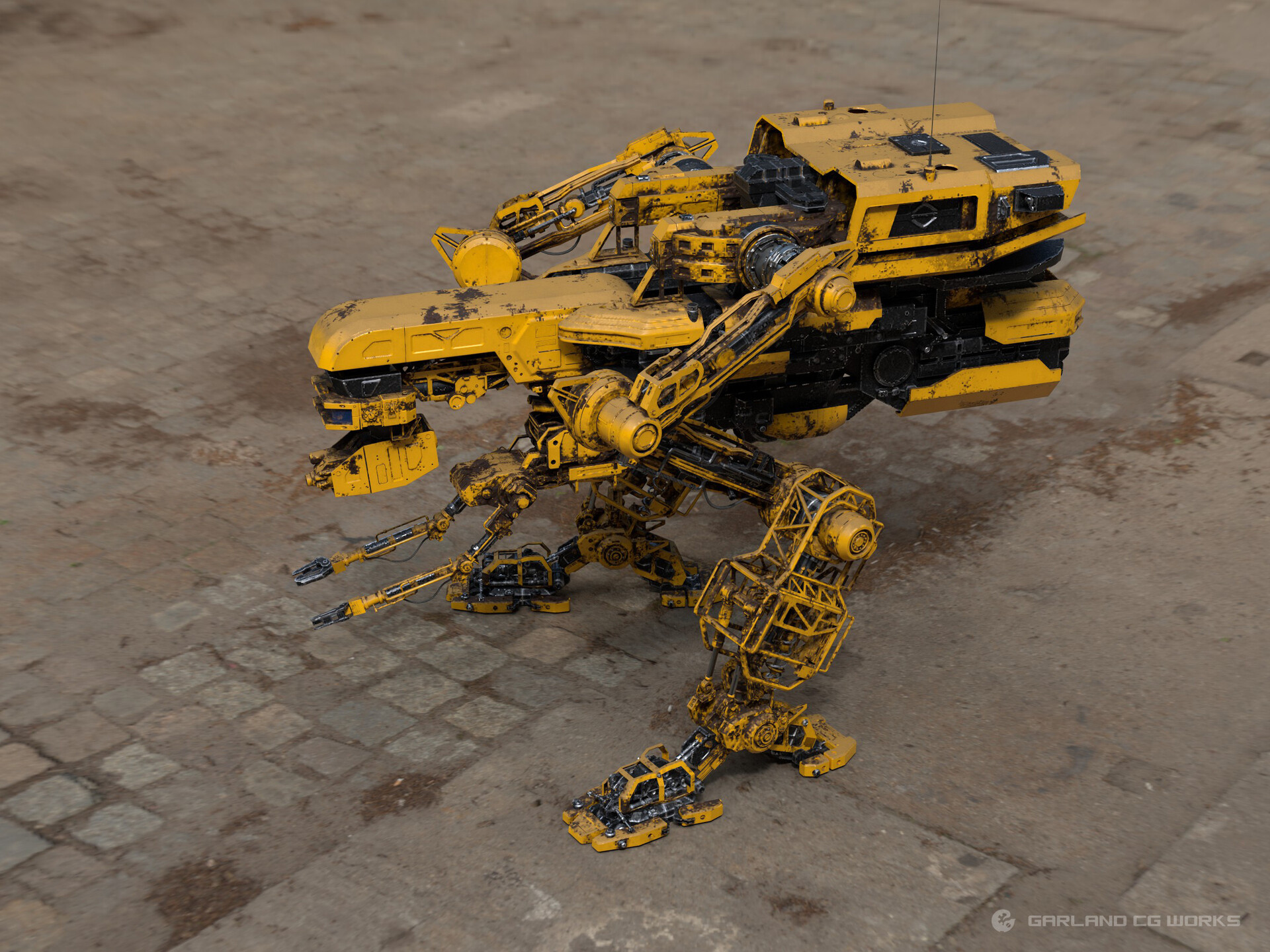 ArtStation - Mecha Concept design #01