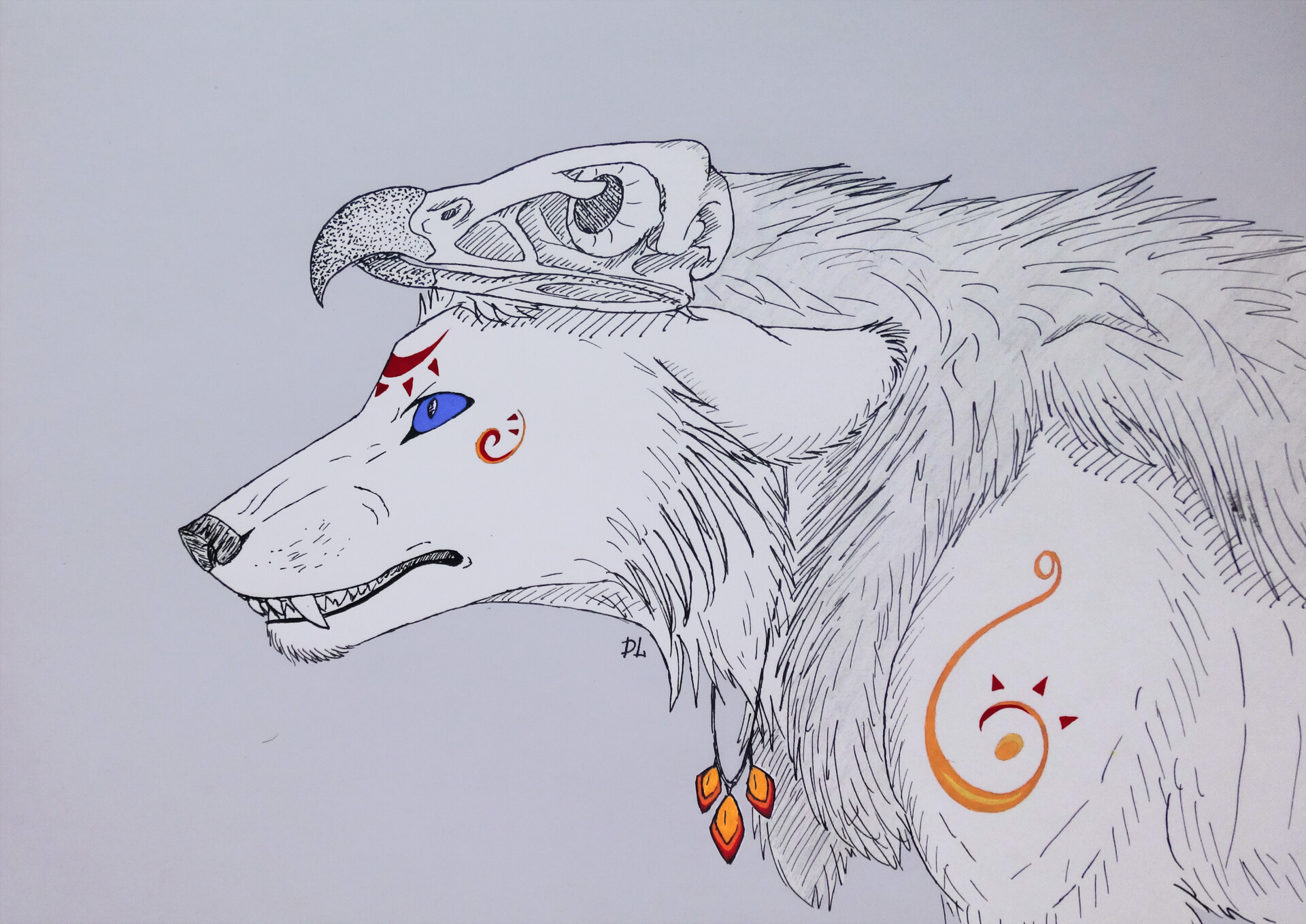 ArtStation - Voodoo wolf