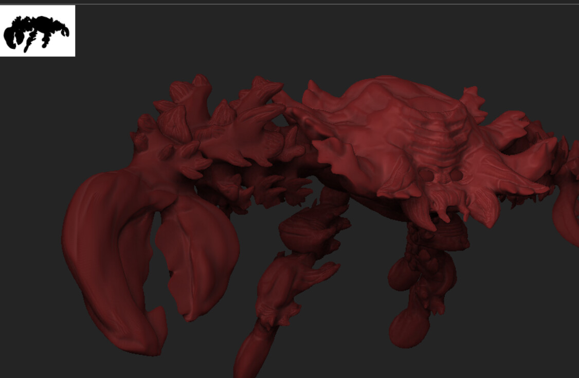 ArtStation - WIP - Fantasy Crab