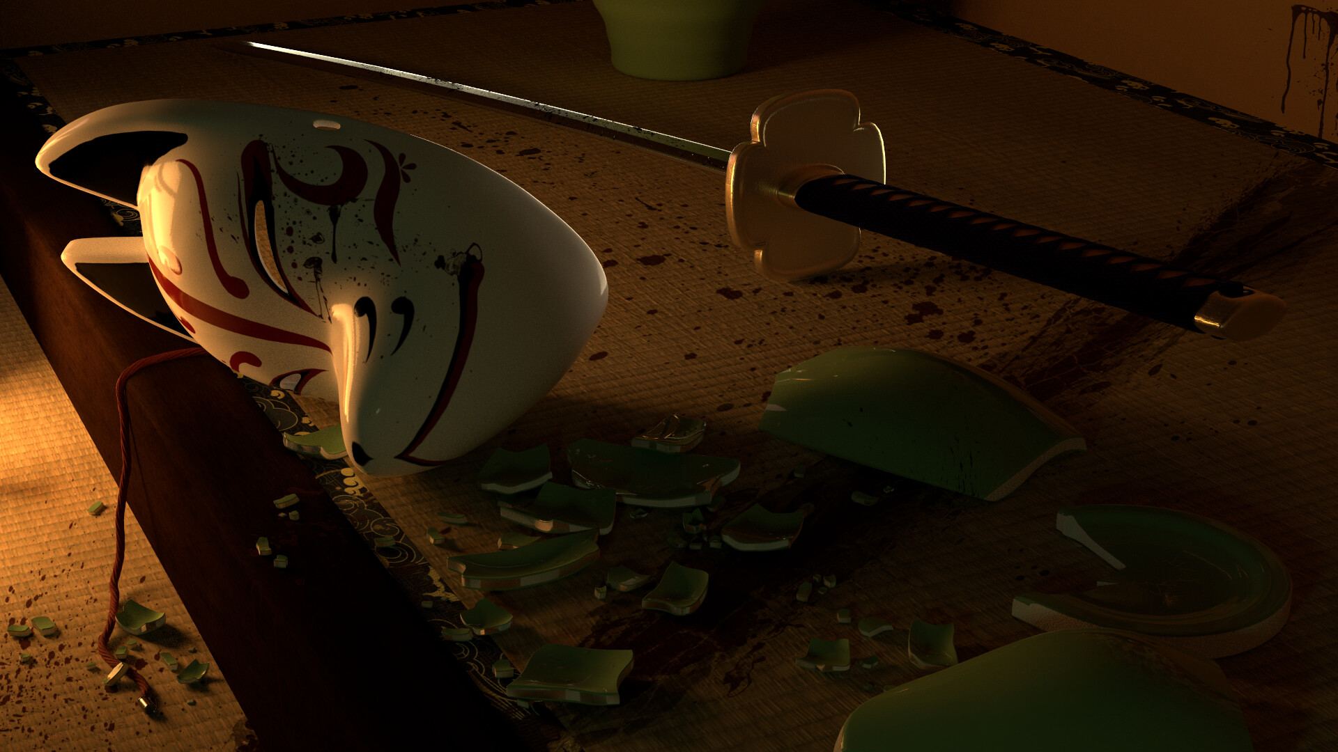 Daria - Cursed Mask (UV and Topology)