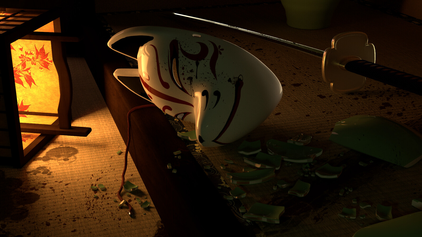 Daria - Cursed Mask (UV and Topology)