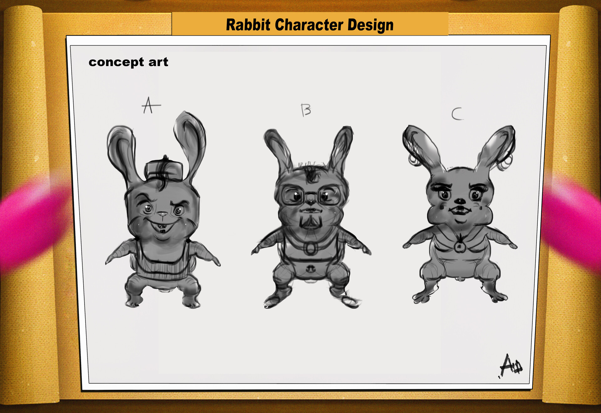 ArtStation - Rabbit Character design