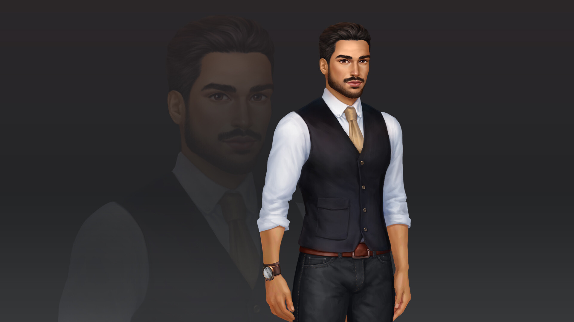 Kevuru Games - Tabou Stories Characters Design