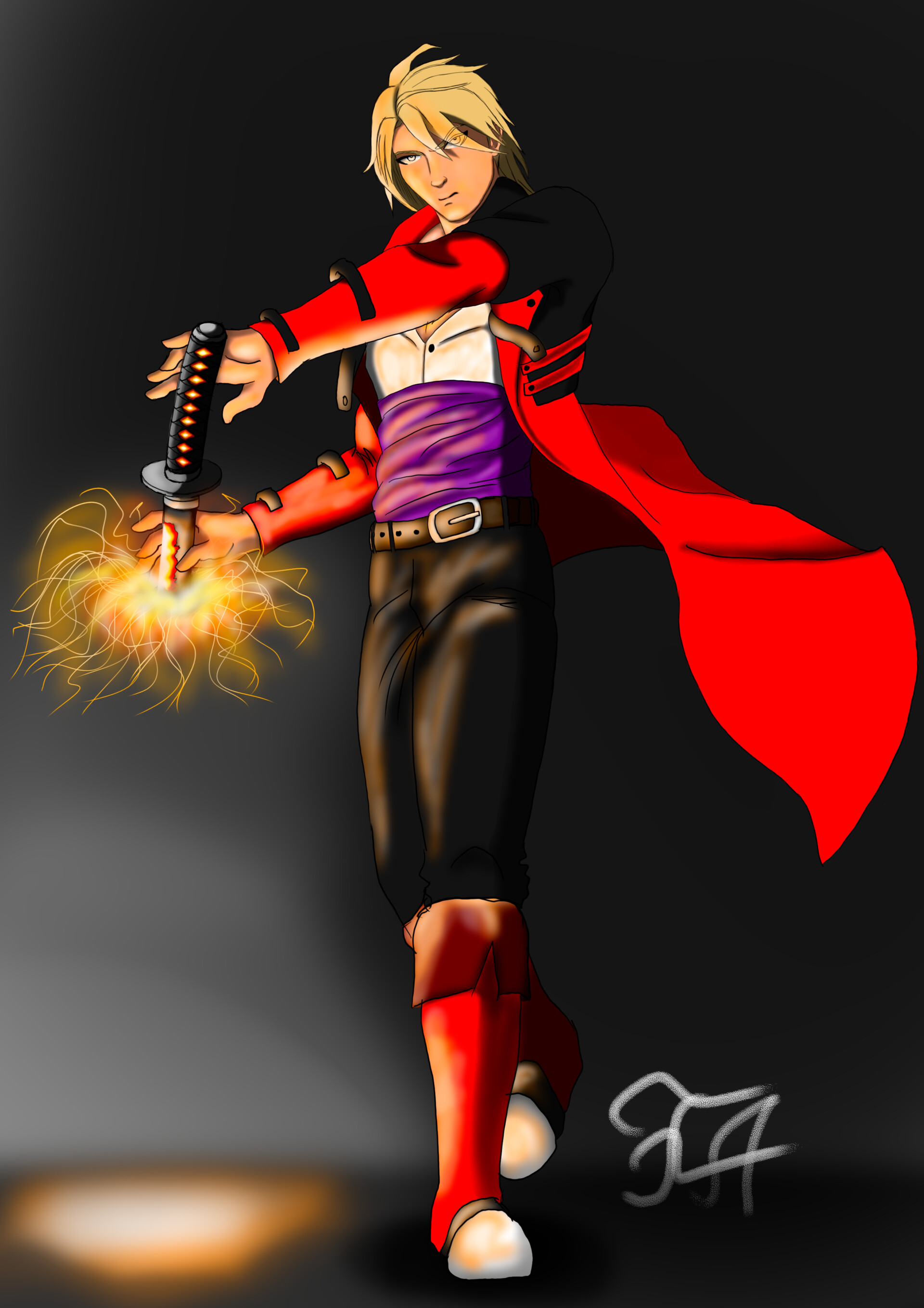 ArtStation - The court magician of fire. Red (Redas). Придворный маг ...