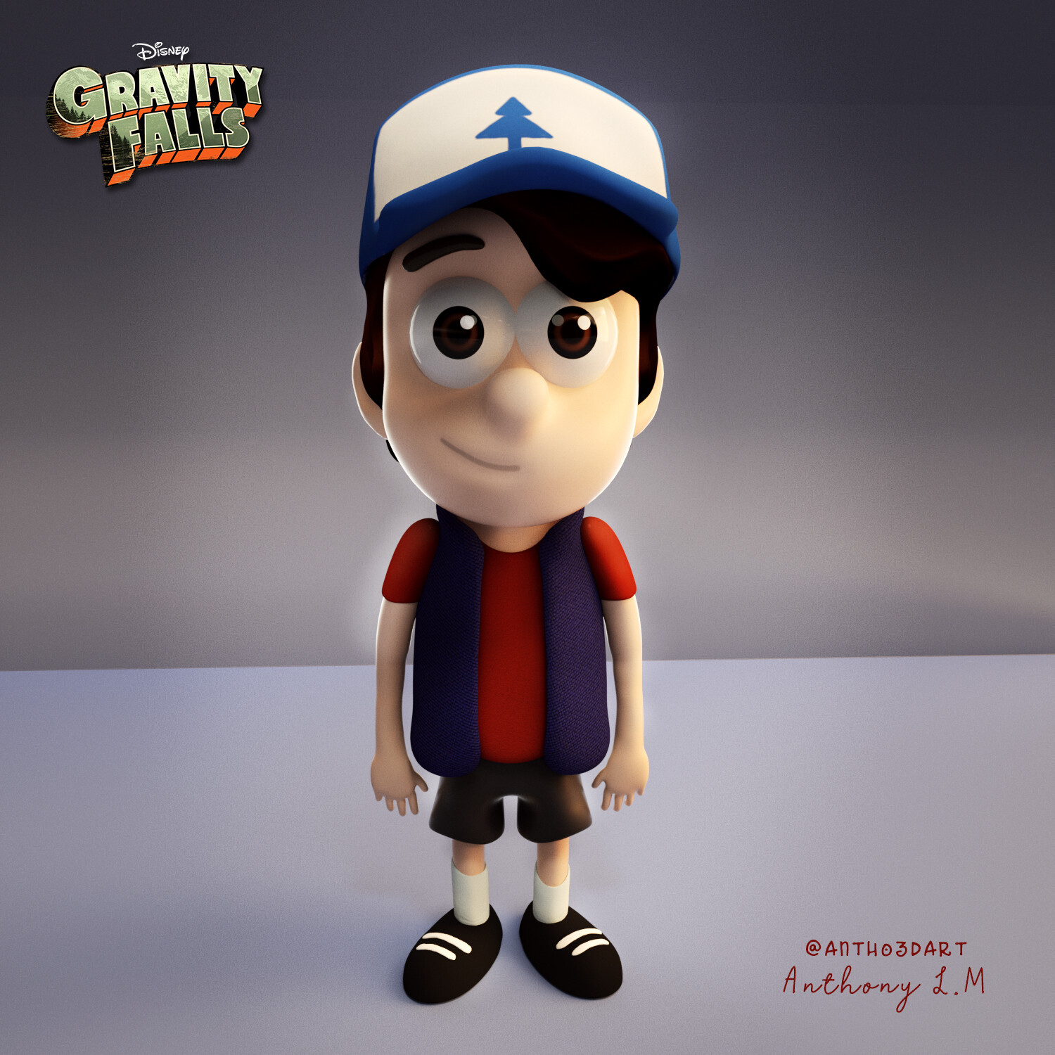 ArtStation - Dipper Pines - Gravity Falls