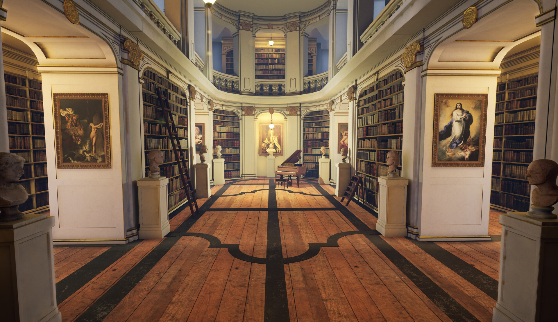 ArtStation - Duchess' Private Library