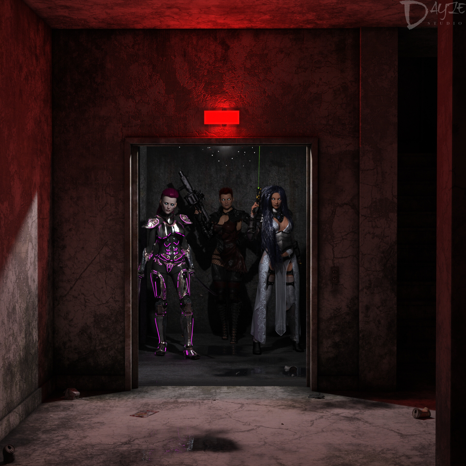 ArtStation - Infiltration Team