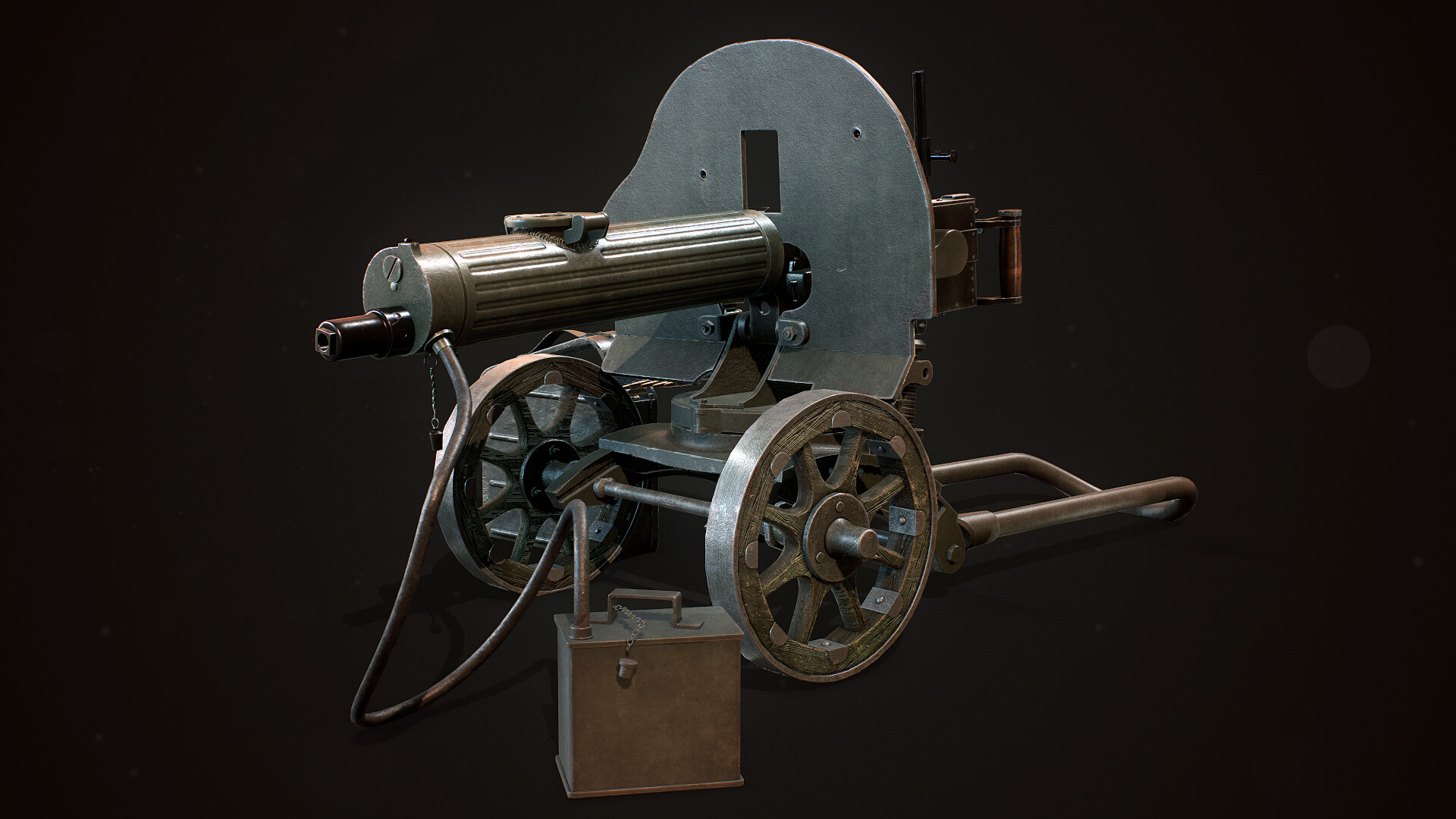 ArtStation - PM 1910 Maxim