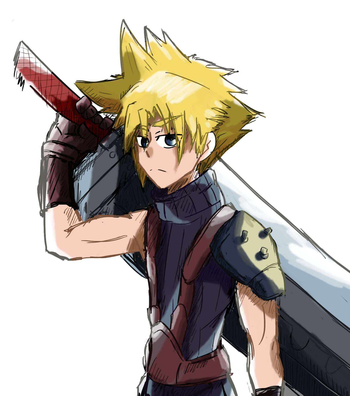 ArtStation - Cloud Strife