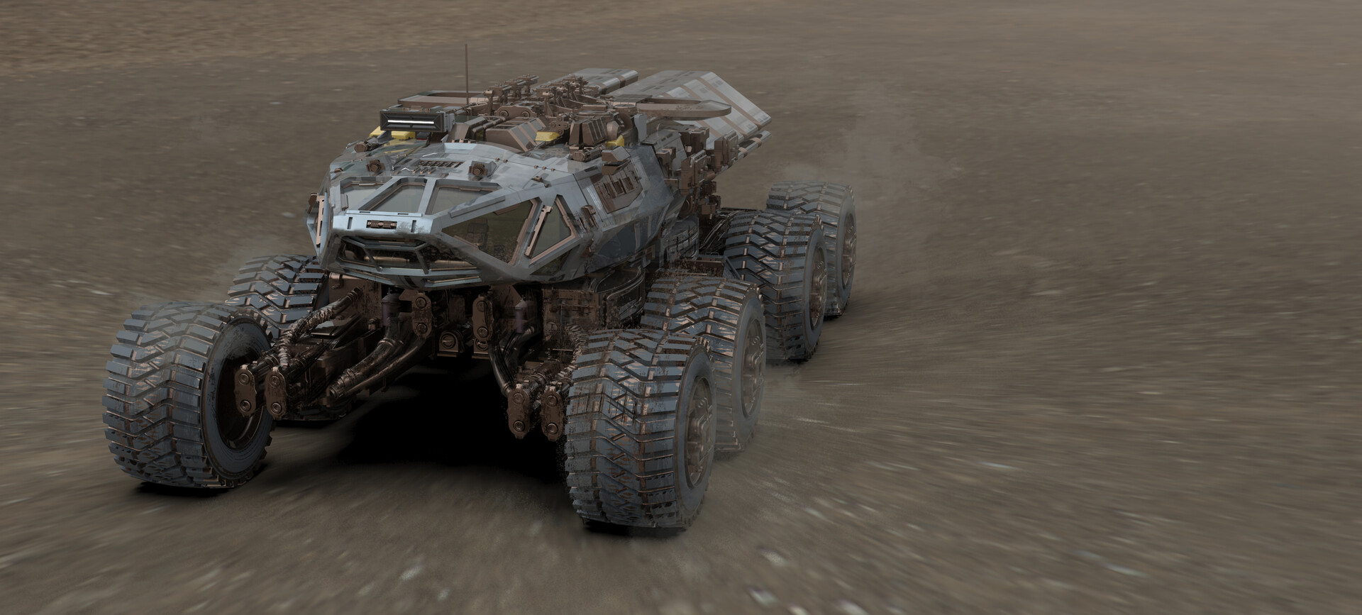 ArtStation - Mando truck WIP