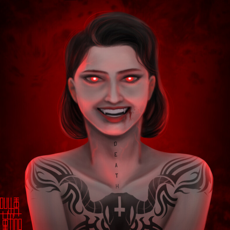 ArtStation - The Vampire [OC]