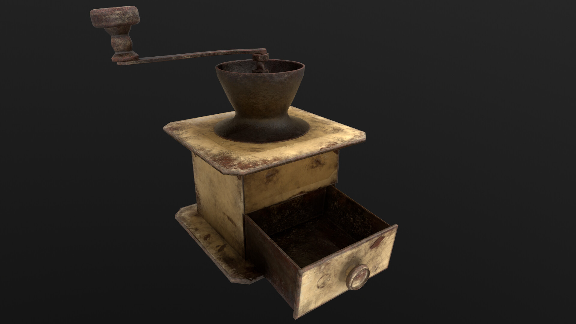ArtStation - Rusty Coffee Grinder