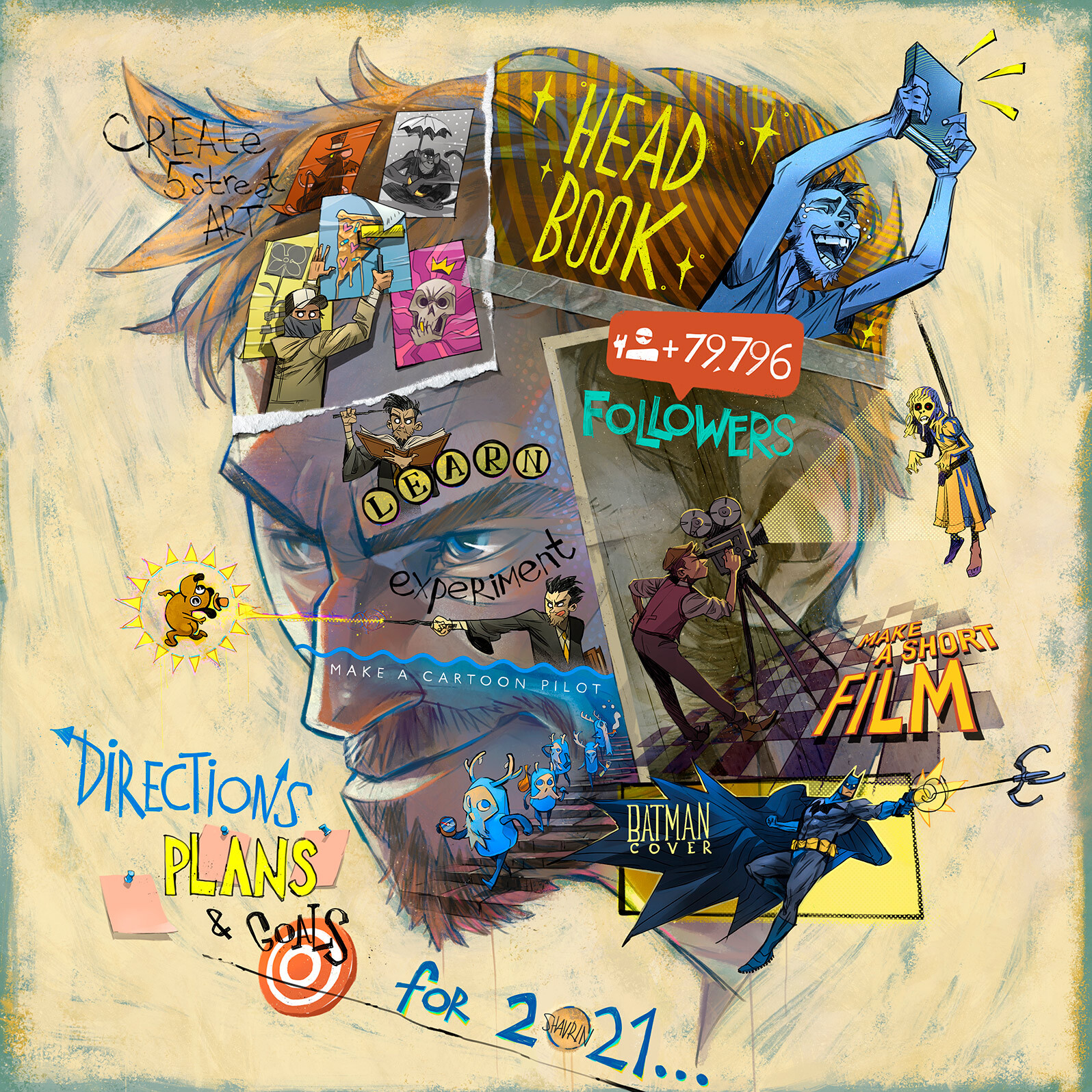 ArtStation - directions, plans and goals for 2021! SHAVRIN