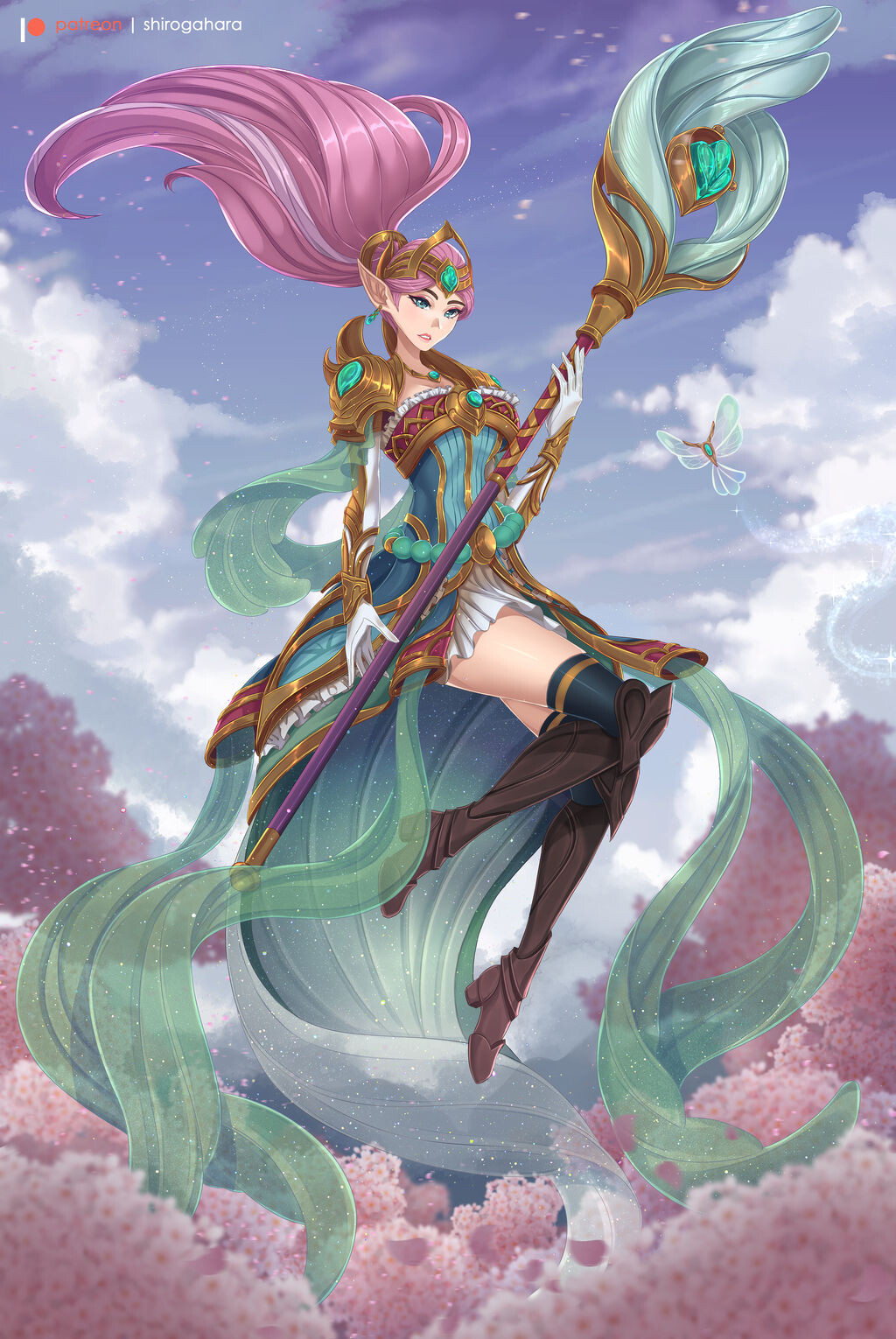 ArtStation - Battle Queen Janna