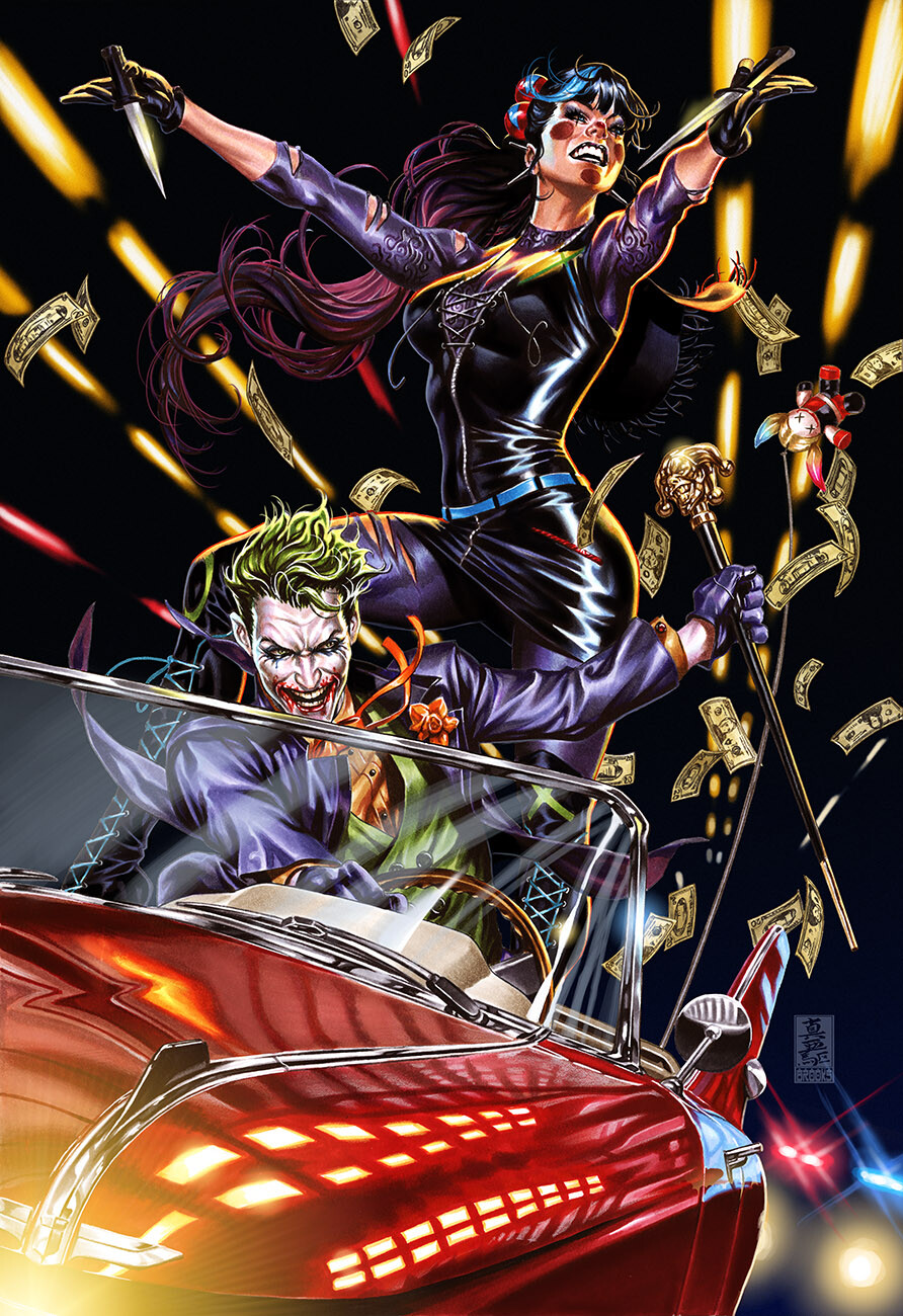 ArtStation - Joker #1 cover