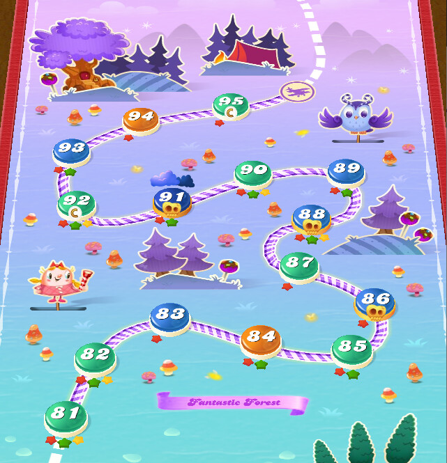 Kenneth Lim - Candy Crush Saga Map Art Overhaul