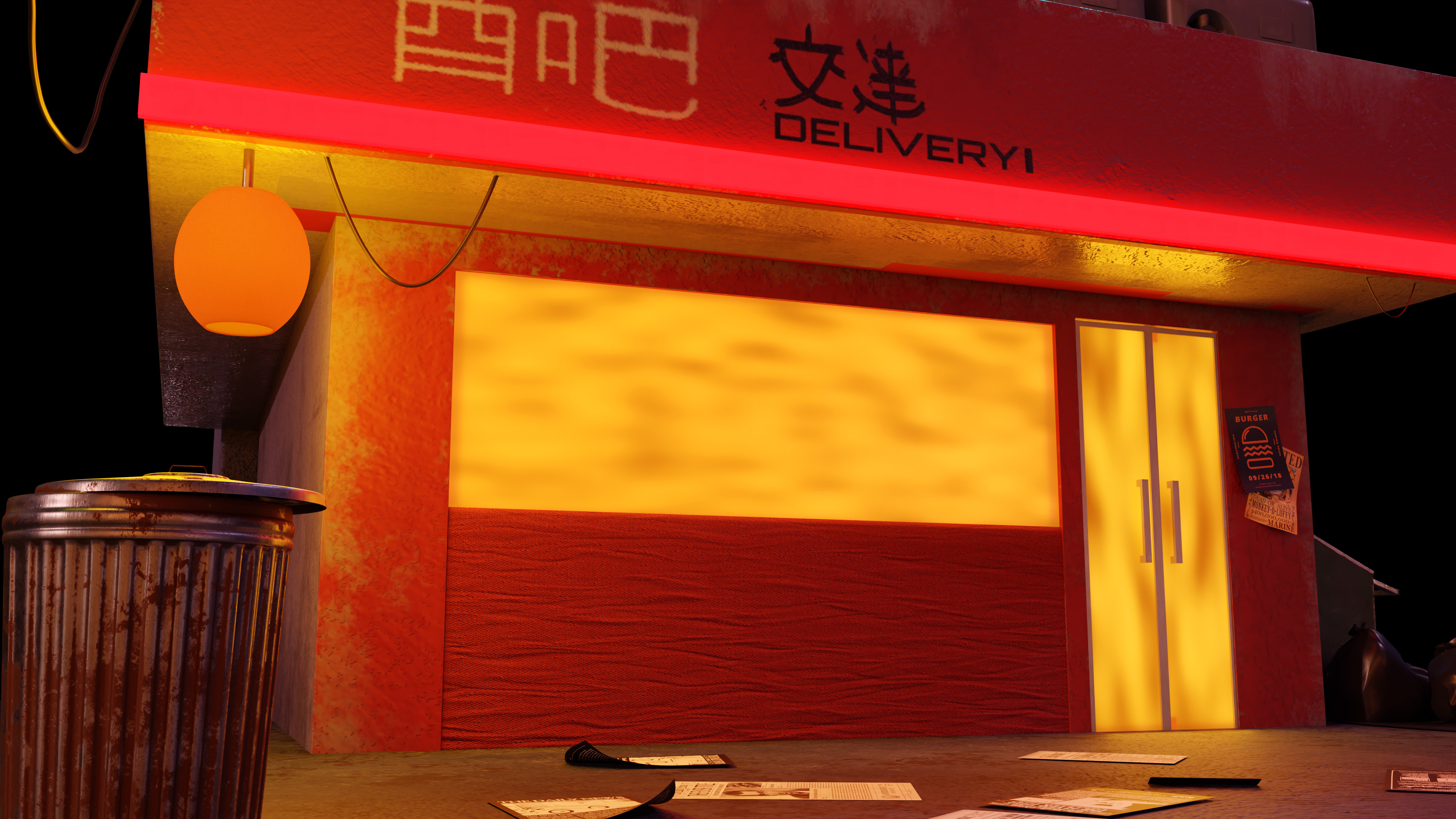 Abhilash Katta | 3D Artist - Street Corner Bar