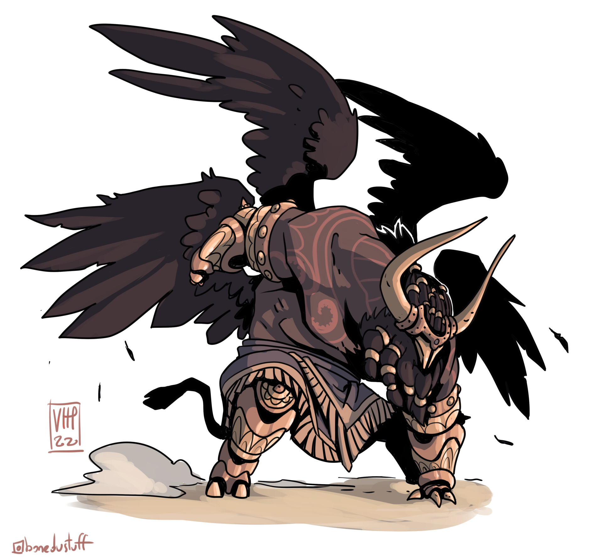 ArtStation - Babylonian Winged Bull