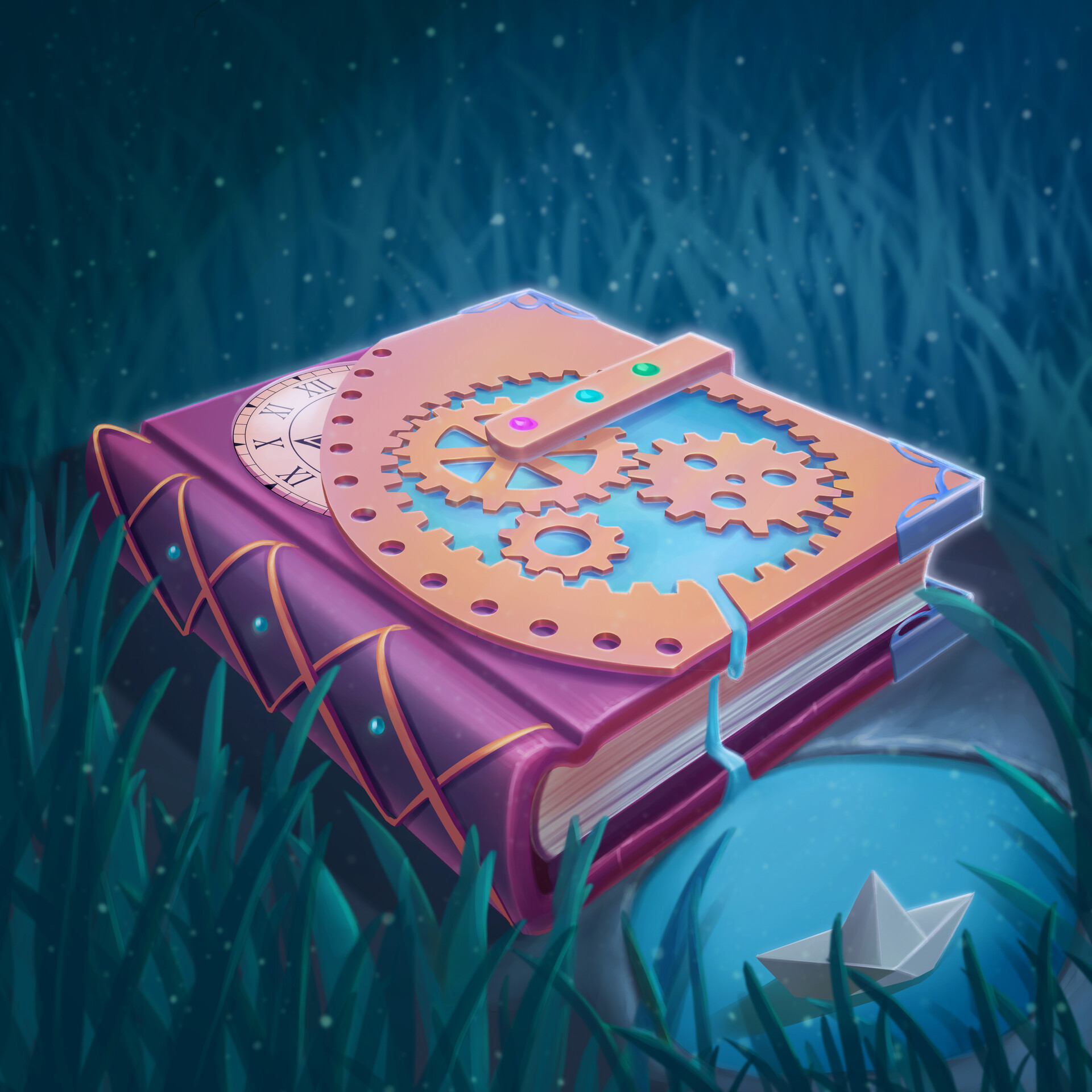 Artstation Magic Book