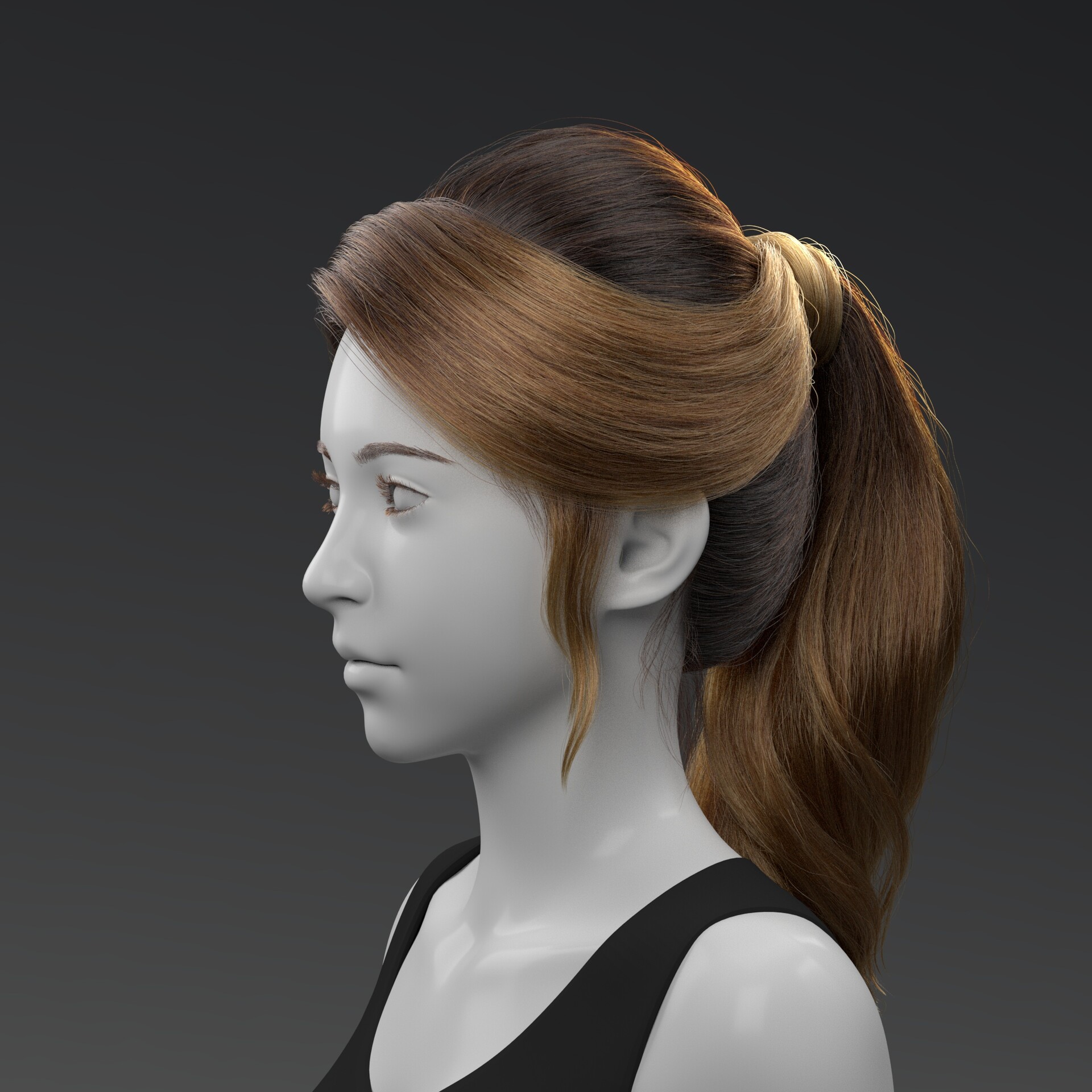 WanNing (Lucy Q.) - Ponytail