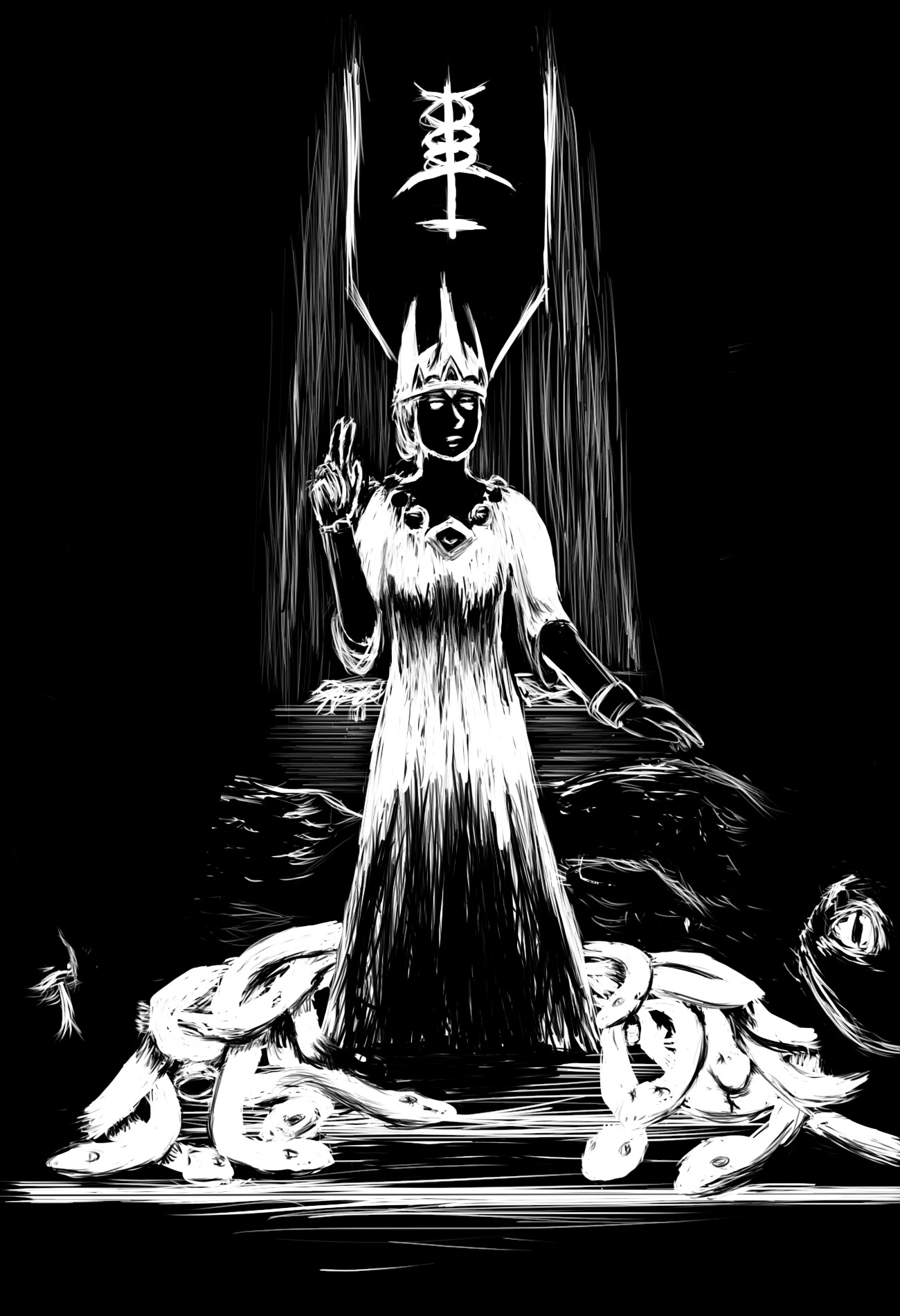 ArtStation - Snake Priestess